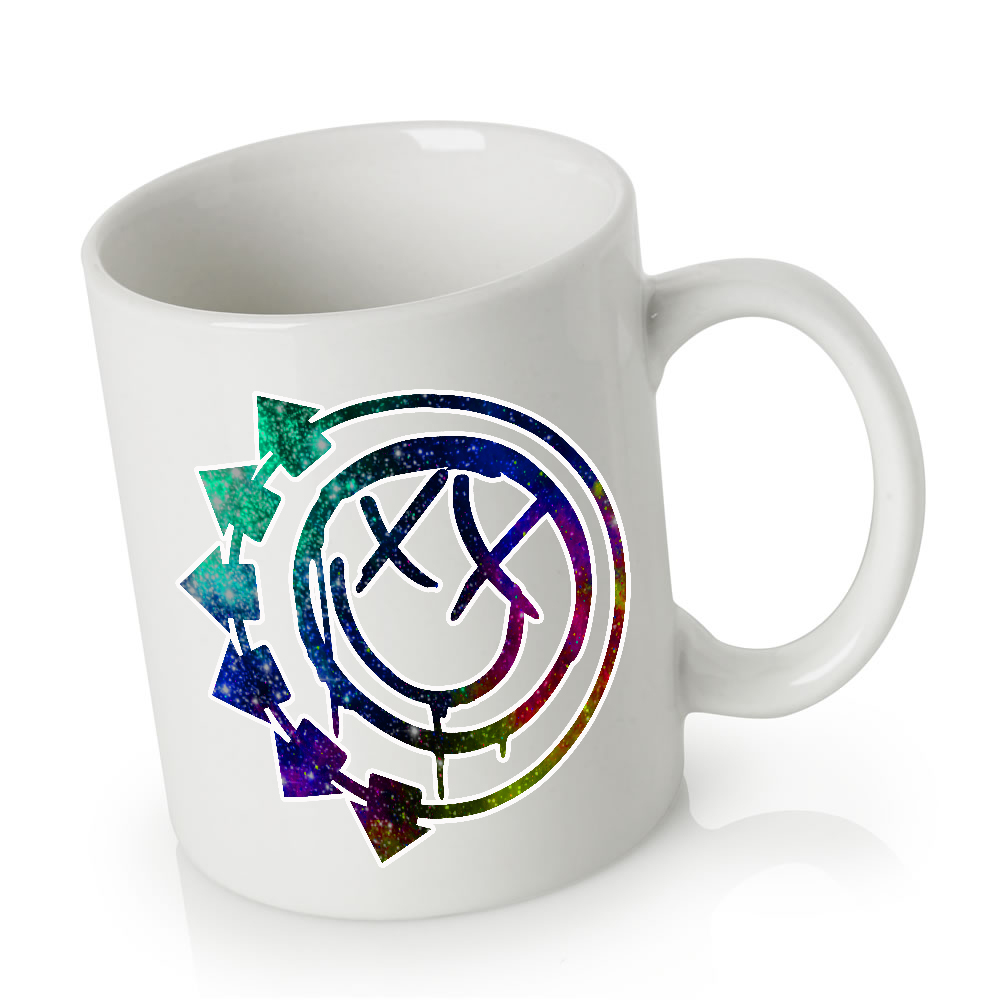 Cute Mug -Blink 182 Logo Galaxy on Luulla